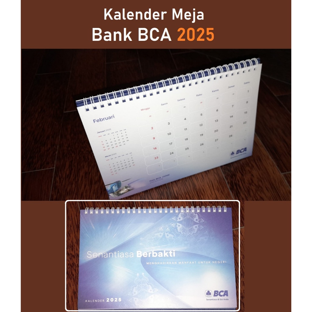 Jual Kalender Meja, Dinding, Sobek Bank BCA Terbaru | Shopee Indonesia