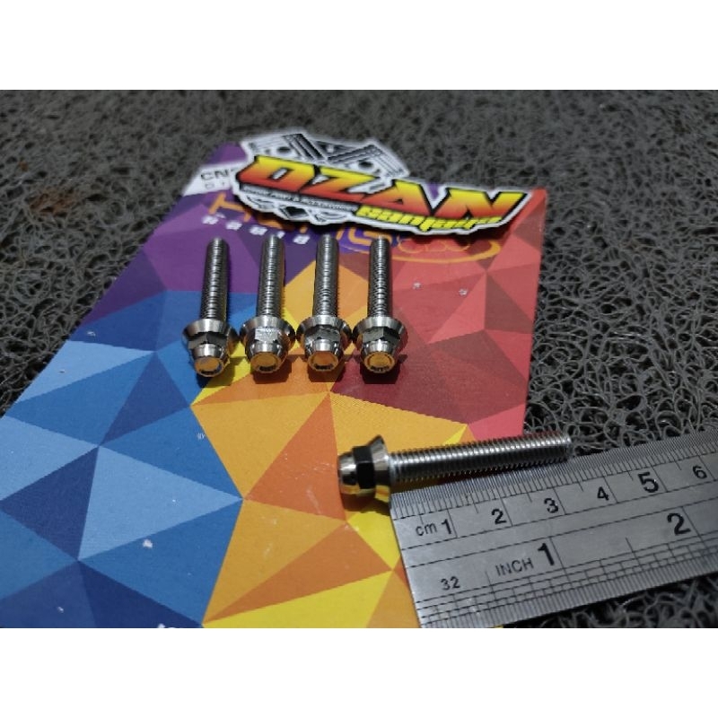 Jual Baut M6x35 stainless CNC BOWL Heng baut 10 panjang 35mm | Shopee ...