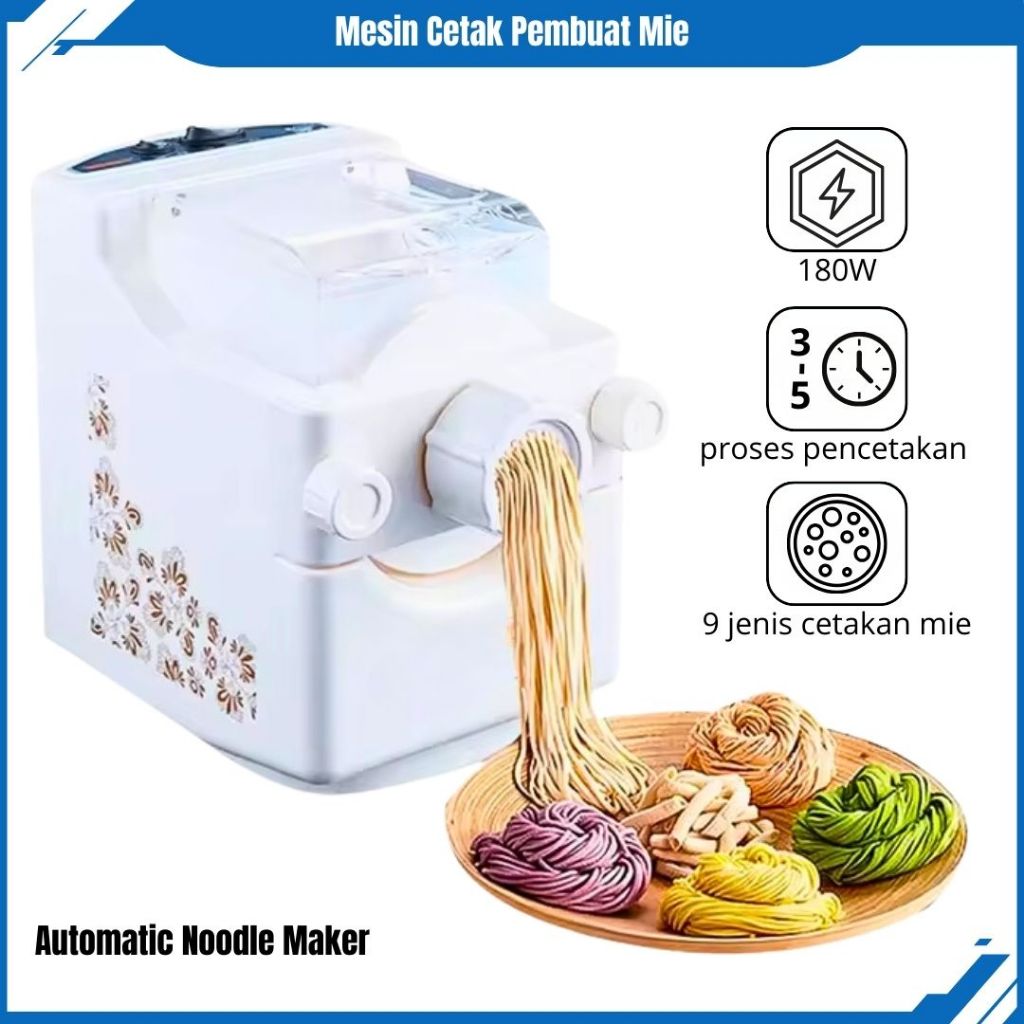 Jual Mesin Pembuat Mie Otomatis Cetak Mie Automatic Noodle Maker MTJ-168D | Shopee Indonesia