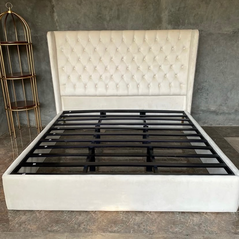 Jual dipan minimalis modern dipan kayu jati rangka tempat tidur kayu ...