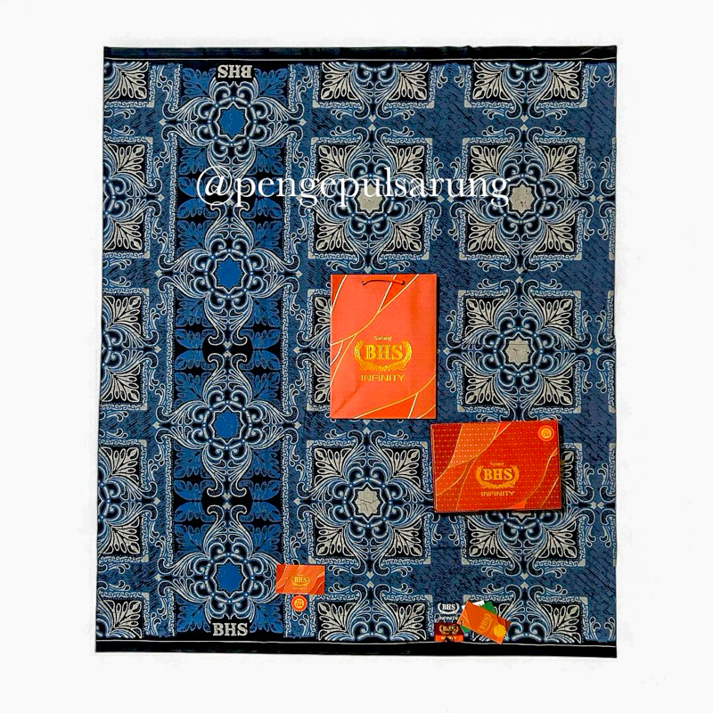 Jual Sarung BHS Batik Infinity Gold Original Motif V34 CBA Warna Seri ...