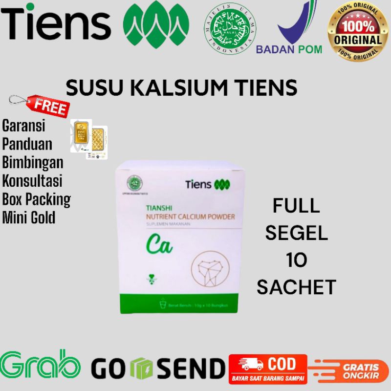 Jual Peninggi Badan Tiens NHCP Nutrient Kalsium - Tianshi isi 10 ORI ...