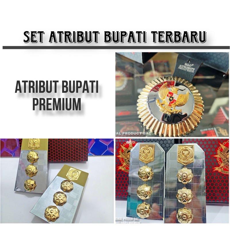 Jual PANGKAT DAN TANDA JABATAN BUPATI / WALIKOTA | Atribut Bupati ...