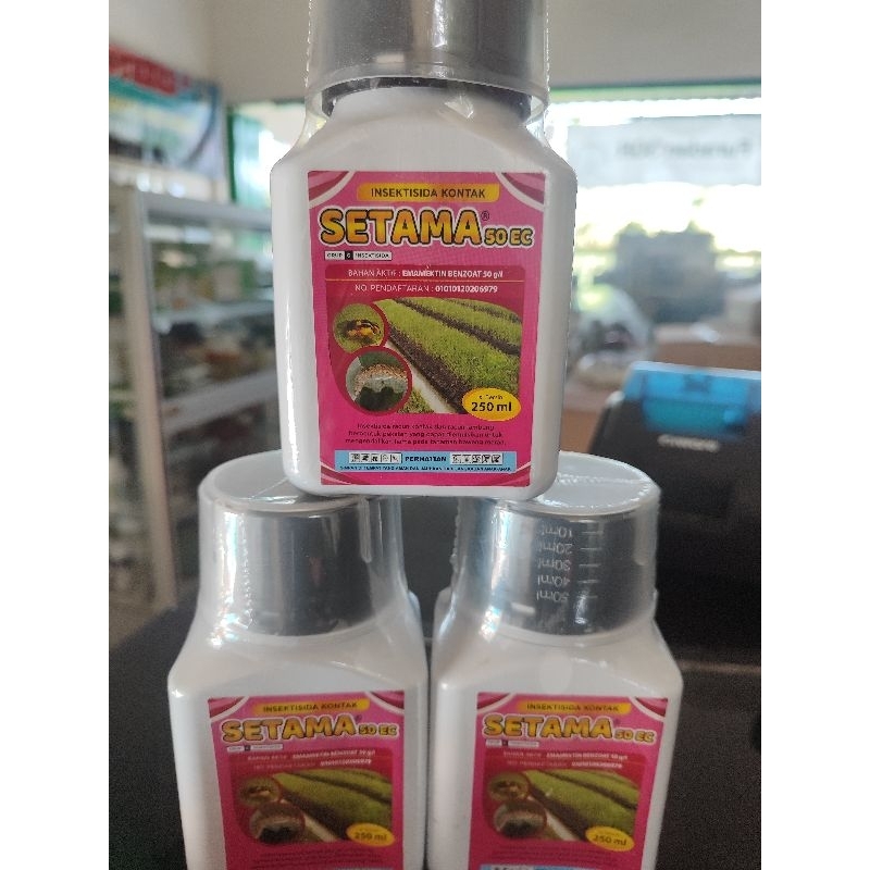 Jual SETAMA 50 EC Obat Ulat Jagung Kemasan 250 ml | Shopee Indonesia
