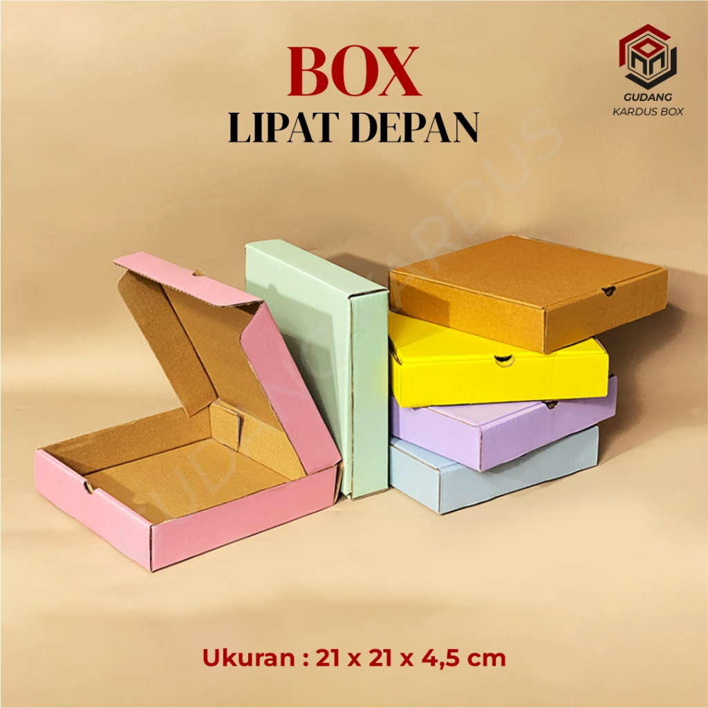 Jual Box DC LD/LS (21 x 21 x 4,5 cm) KOTAK KADO/GIFTBOX/Box/Karton ...