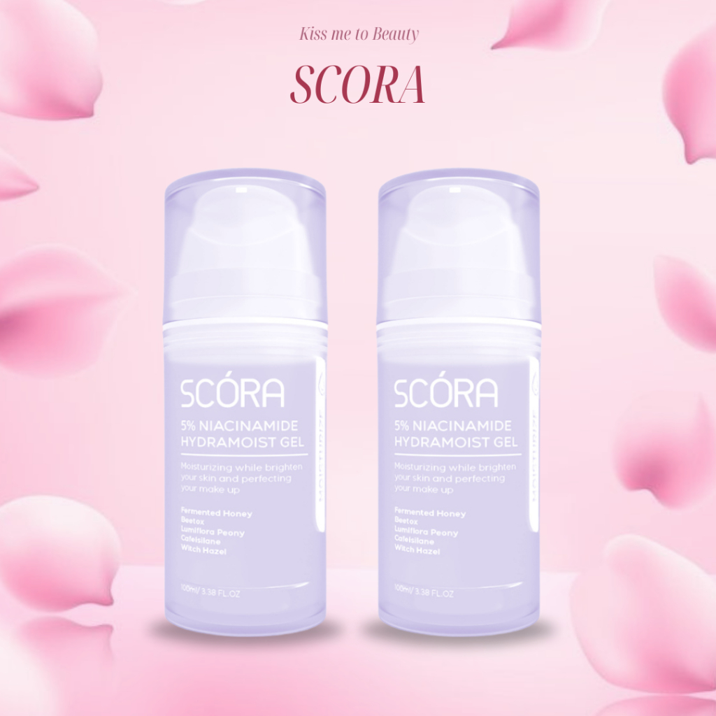 Jual [TWIN PACK] Scora 5% Niacinamide Hydramoist Gel 100 ml | Shopee Indonesia