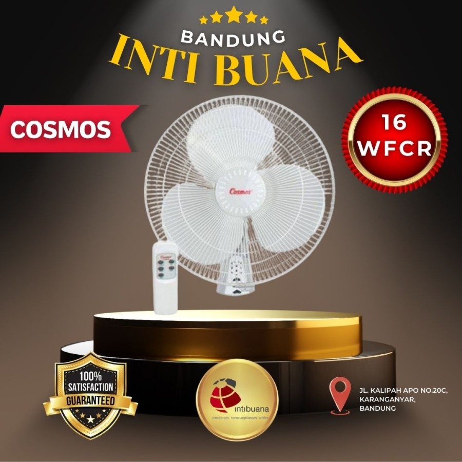 Jual COSMOS Kipas Angin Dinding / Wall Fan 16-WFCR / 16WFCR (16 Inch ...