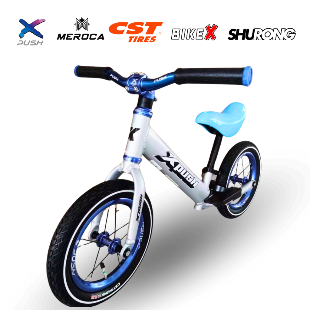 Jual XPUSH Paket Pushbike Balance Bike Alloy Ready To Race | Shopee ...