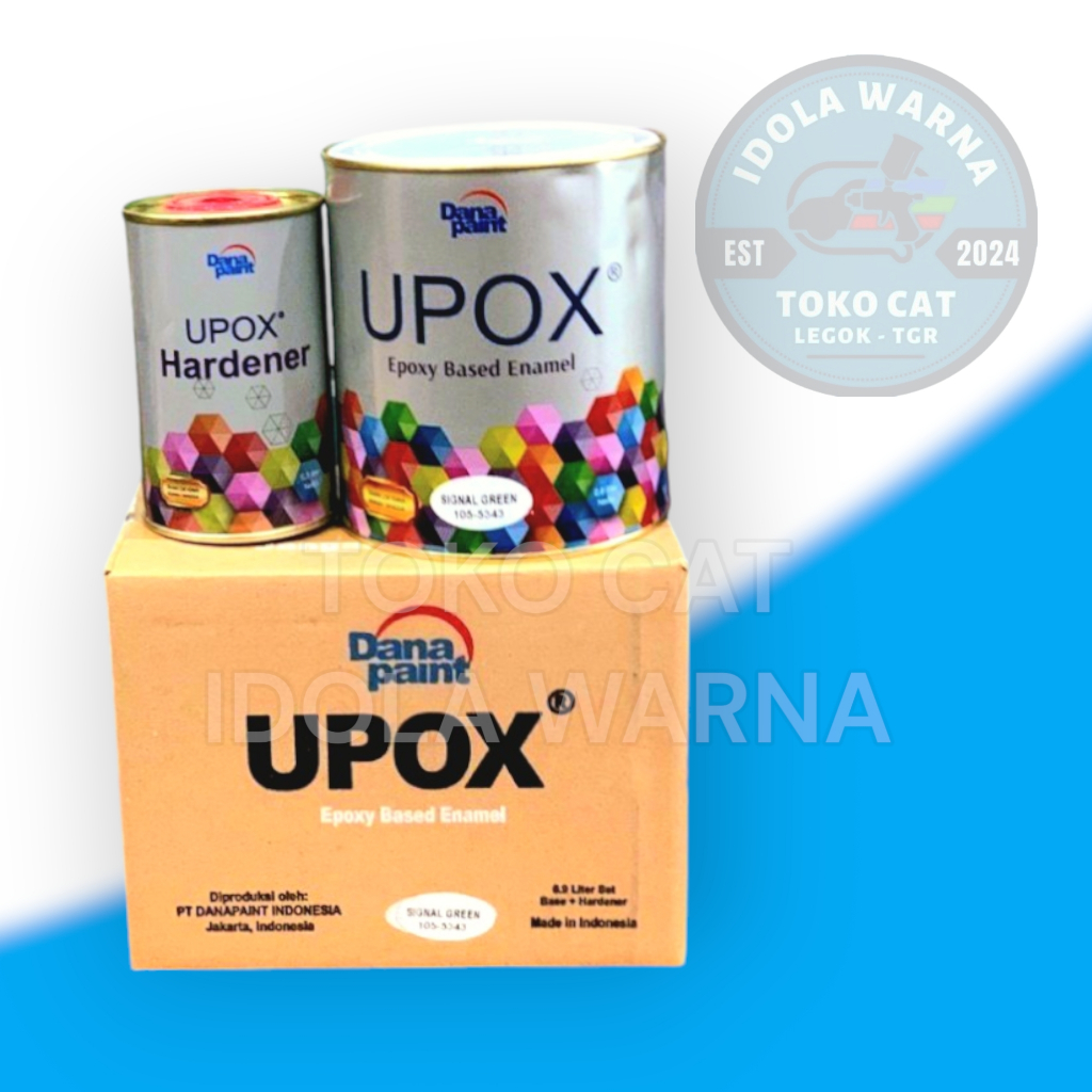 Jual Cat Upox Epoxy Dana Paint-Cat Lantai dan dinding interior | Shopee ...