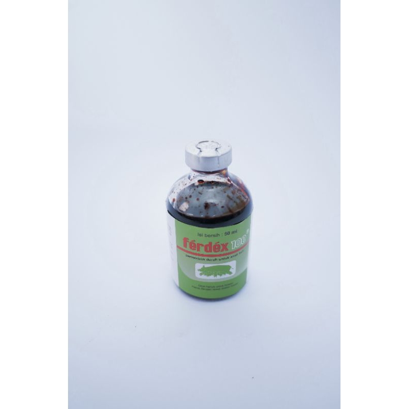 Jual ferdex penambah darah / zat besi produk medion kemasan botol kaca ...