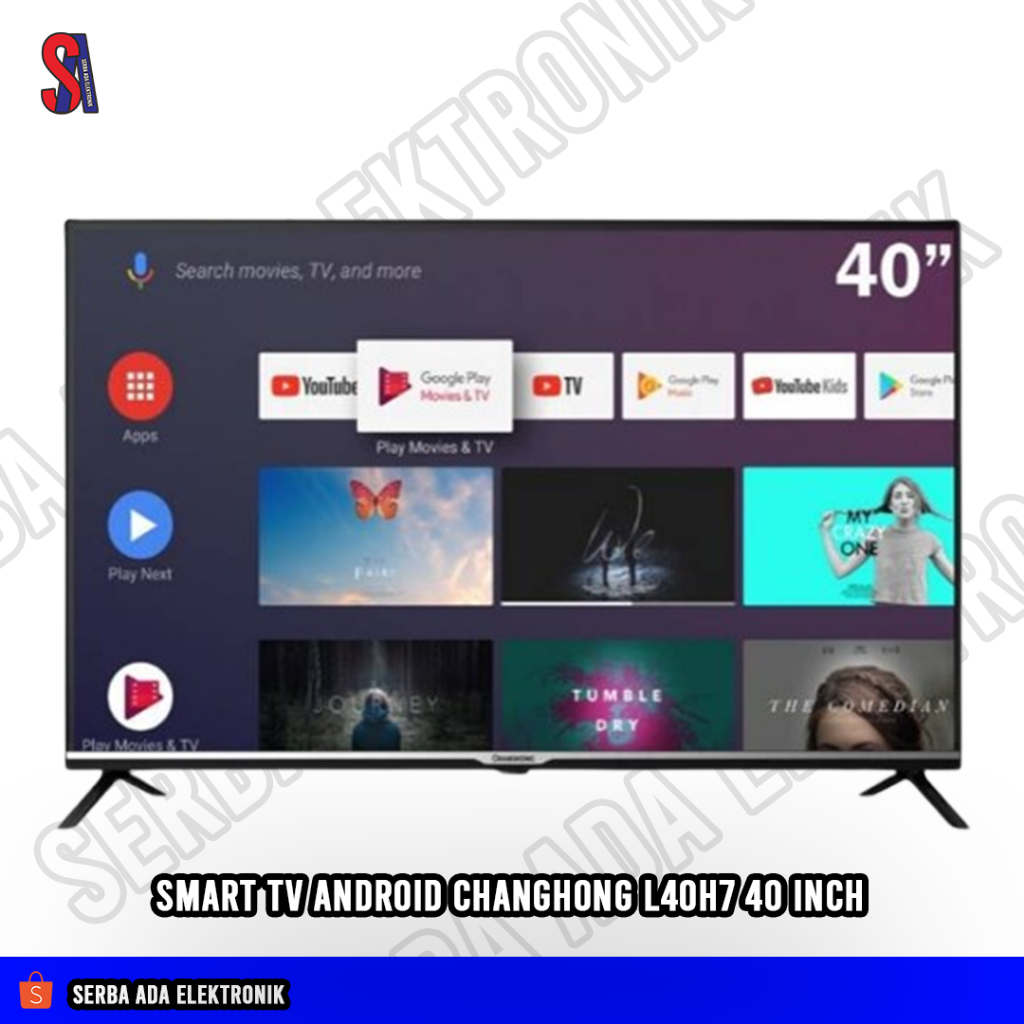 Jual Smart TV Android Changhong L40H7 40 Inch | Shopee Indonesia