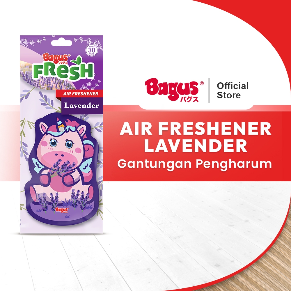 Jual Bagus Fresh Air Freshener Lavender - Pengharum Mobil dan Ruangan | Shopee Indonesia
