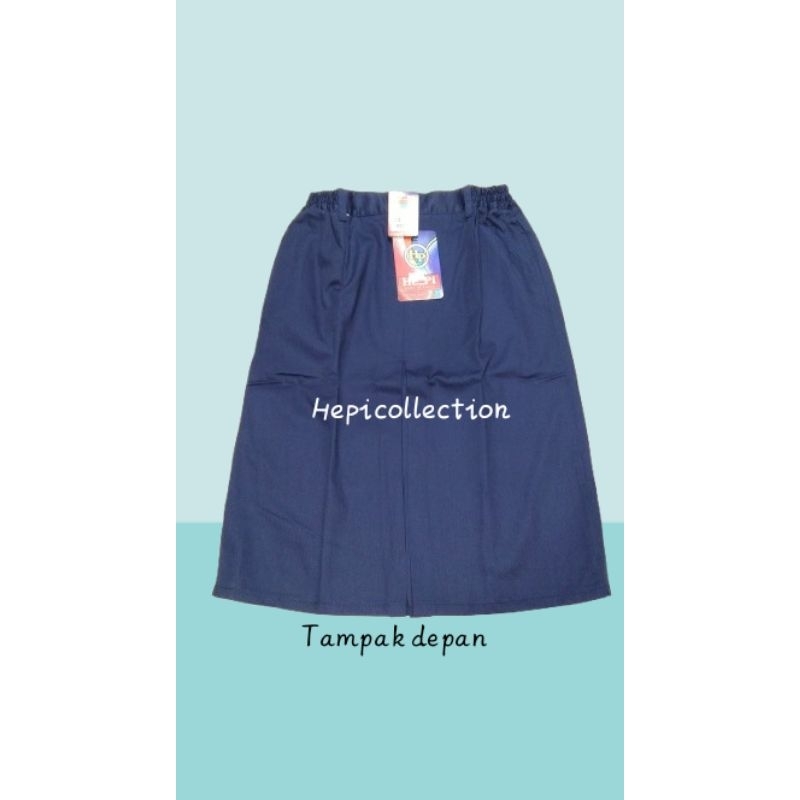 Jual Rok SMP span pendek biru donker seragam sekolah (HEPI) | Shopee ...