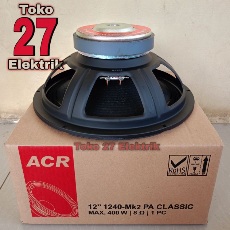 Jual Speaker ACR 12 inch 1240 MK2 PA CLASSIC | Shopee Indonesia