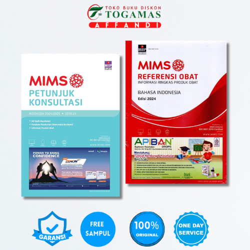 Jual MIMS REFERENSI OBAT VOL. 26 (BAHASA INDONESIA) ED. 2025 - MIMS ...