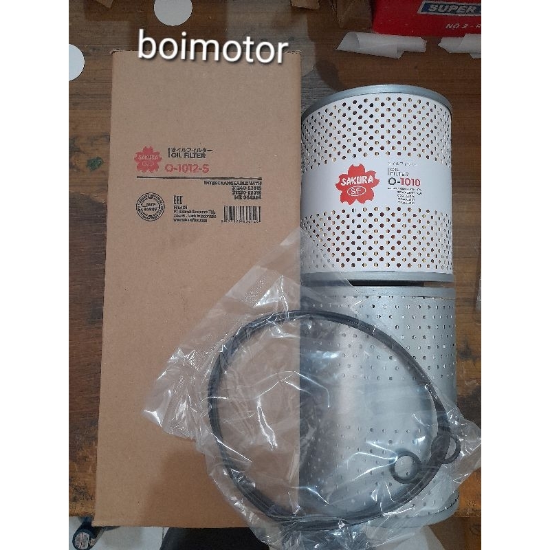 Jual SAKURA FILTER OLI O-1012-S FUSO 8DC9 / 6D22 | Shopee Indonesia