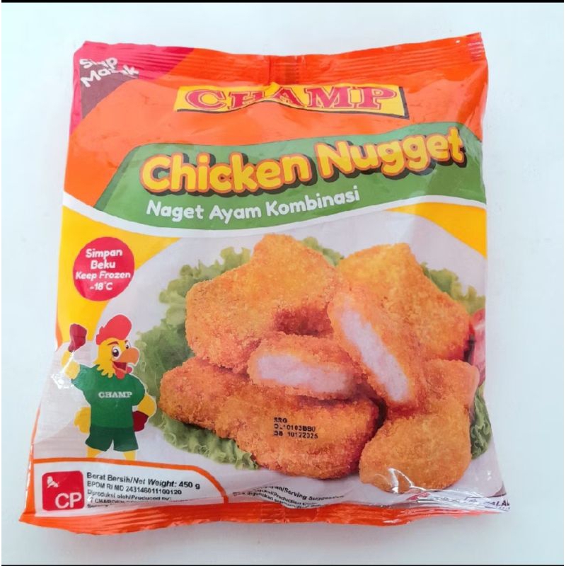 Jual Champ Chiken Nuget 450gr | Shopee Indonesia