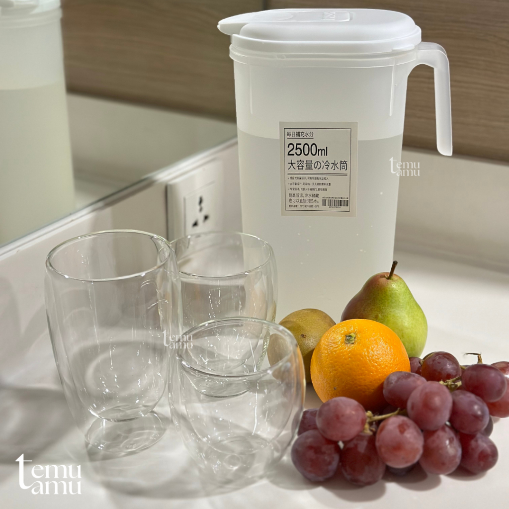 Jual [TEMU TAMU] Water Jug 2500 ml Botol Kulkas | Tempat Minum ...