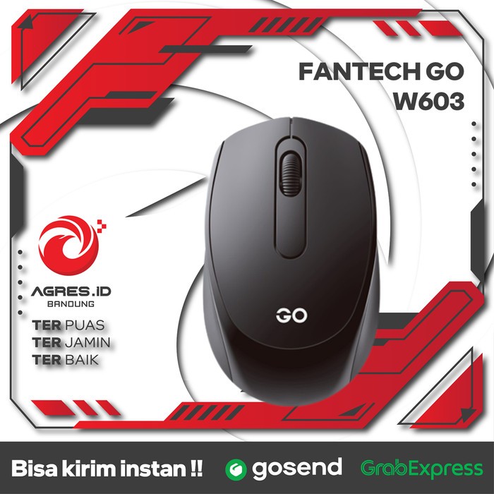 Jual FANTECH GO MOUSE WIRELESS W609 | Shopee Indonesia