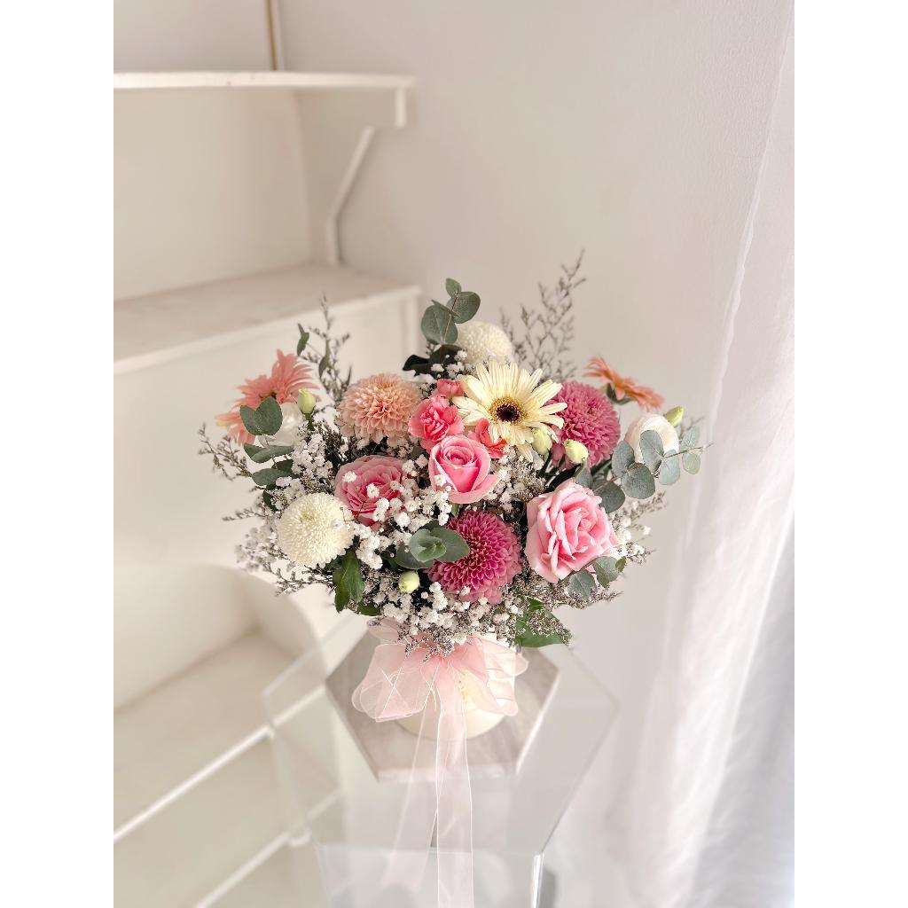 Jual FRESH BLOOM BOX SMALL SIZE - BOX BUNGA BLOOM BOX FLOWER BOX FRESH ...