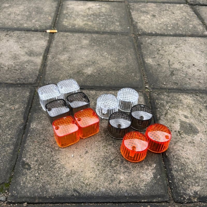 Jual Mika Riting Palu Kotak & Bulat | Orange Bening Smoke | Pnp Sein ...