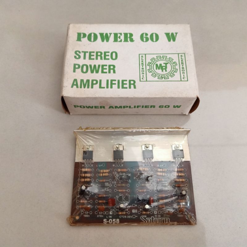 Jual BJ - POWER AMPLIFIER STEREO 60W MRT | Shopee Indonesia