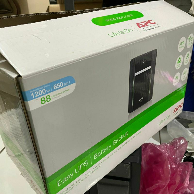 Jual UPS APC Easy Life On UPS BVX1200LI-MS 1200VA 650Watt | Shopee ...
