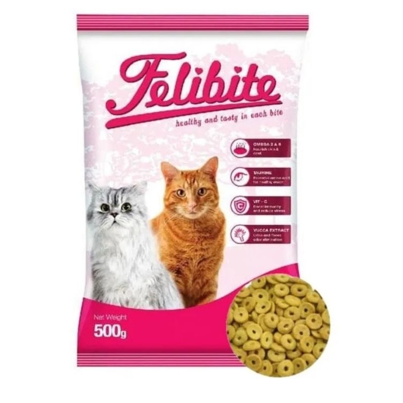 Jual Felibite Adult Tuna Chicken 500gr - Makanan Kering Kucing | Shopee ...