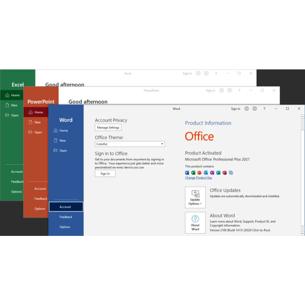 Jual Product Key Ms. Office LTSC 2021 Pro Plus Retail Volume 1 Key for ...