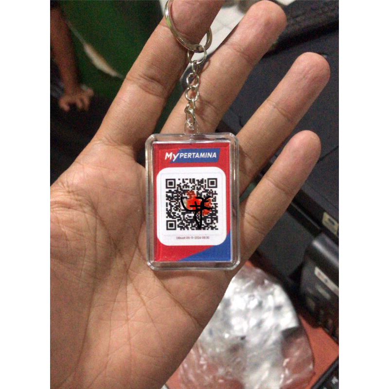 Jual MyPertamina Kunci Tali My Pertamina QR Code | Shopee Indonesia