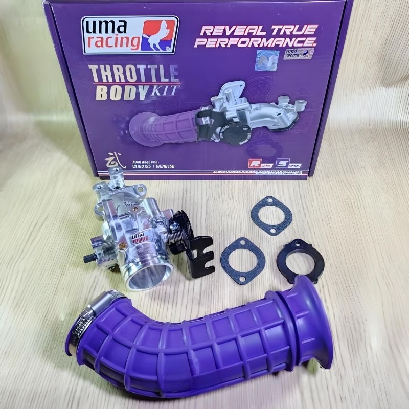 Jual THROTTLE BODY UMA RACING TB VARIO 125 VARIO 150 TB UMA RACING SET ...