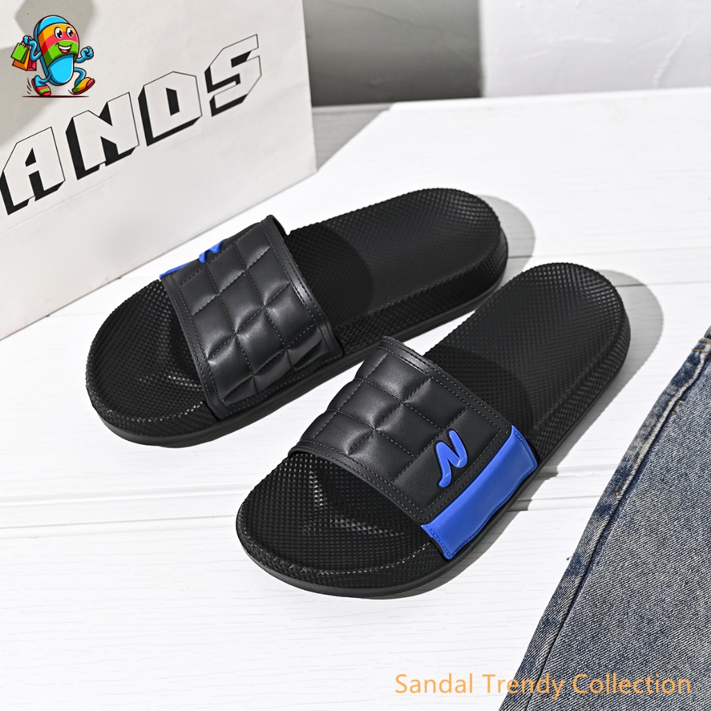 Jual Sandal Pria Grafiti Sederhana Rumah Dalam Ruangan Bahan EVA Sandal ...