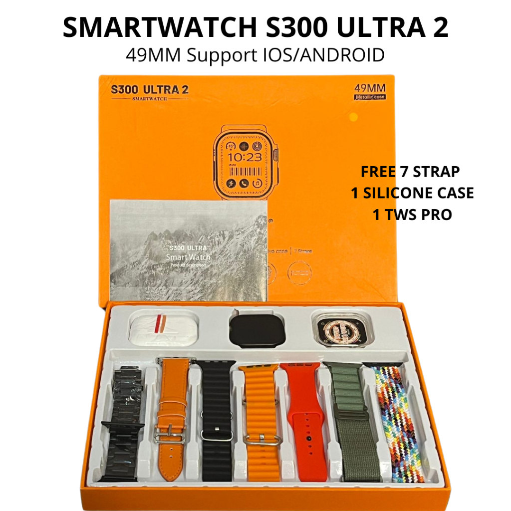 Jual SMARTWATCH Ultra S9PRO & TWS Pro Smartwatch Stainless Bluetooth Full Touch Screen 2.2" TWS ...