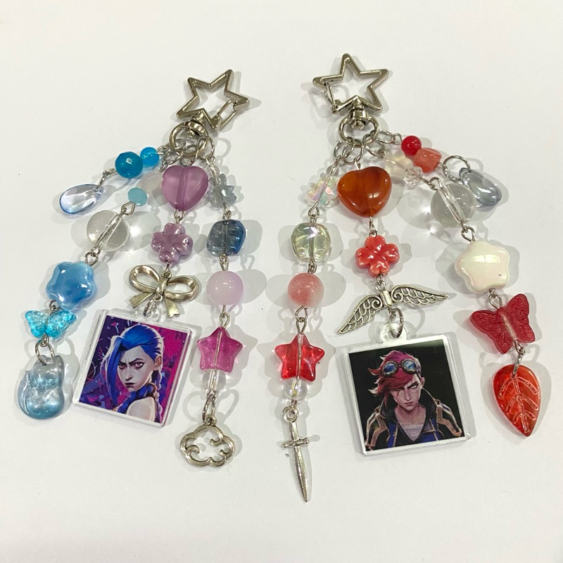 Jual [Rukkimoon] Arcane Charm | Vi | Jinx Powder | Bestie Charm | Bag ...