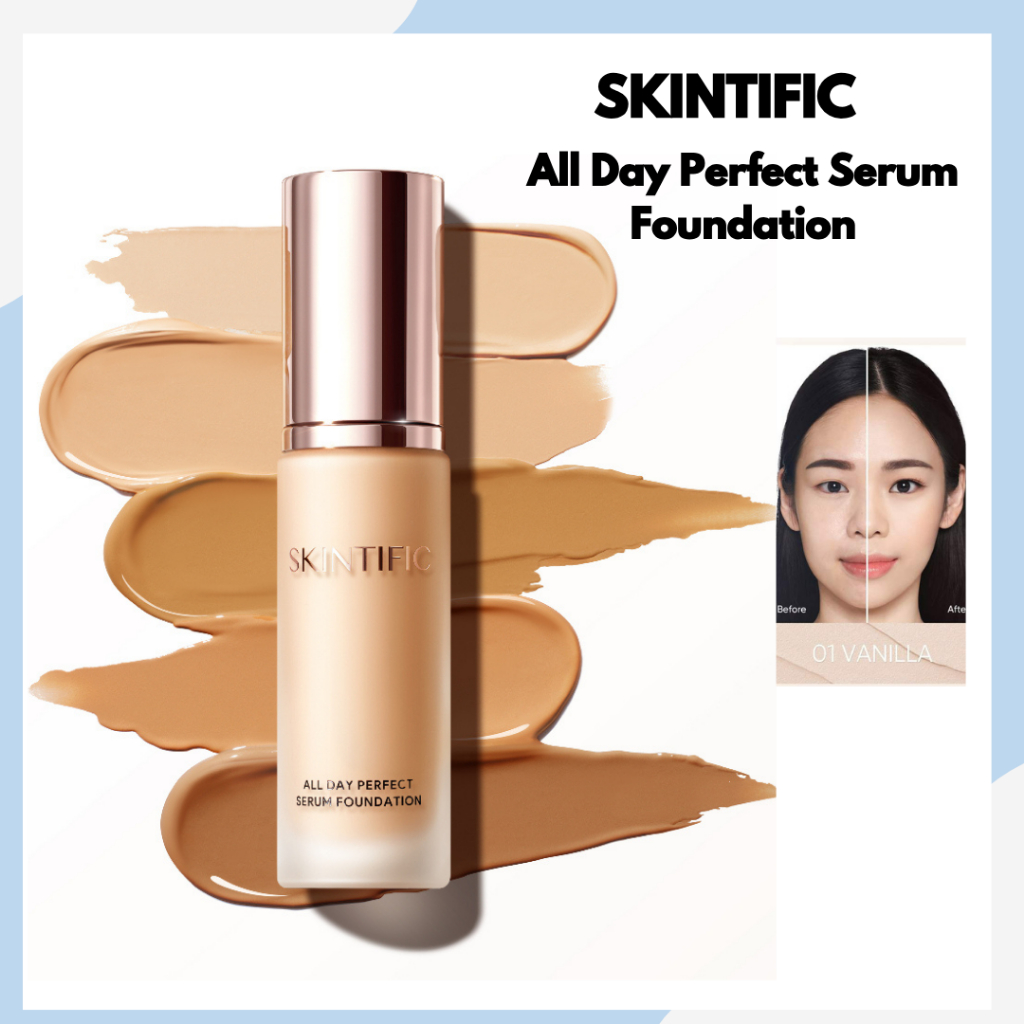 Jual Skintific All Day Perfect Serum Foundation 25ml/Alas Bedak ...