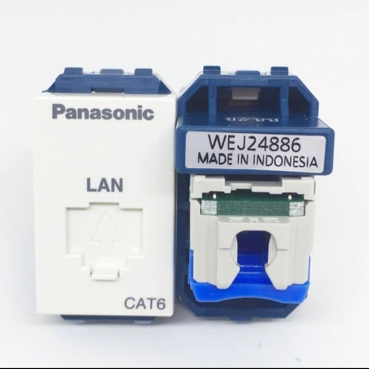 Jual SOCKET LAN WEJ WHITE 24886 PANASONIC | Shopee Indonesia