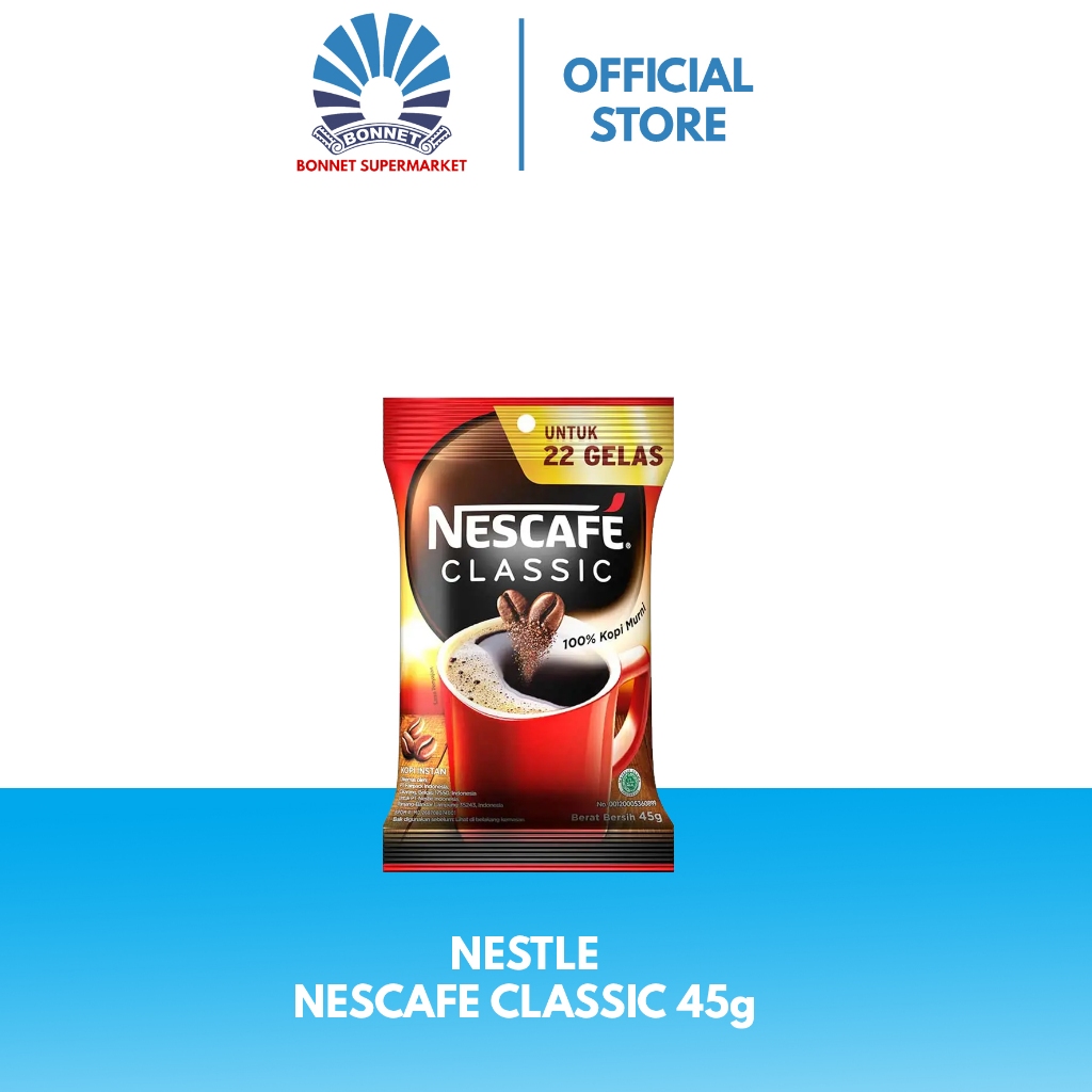 Jual Nestle Nescafe Classic Bag 45g 8992696403413 | Shopee Indonesia