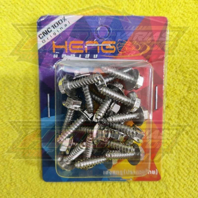 Jual Baut Body Probolt 2 Kunci Stainless Original Heng Harga Satuan | Shopee Indonesia