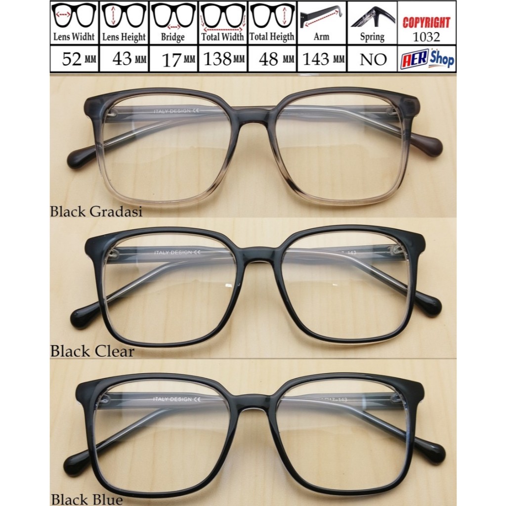 Jual frame korea / frame classic / kacamata retro / frame vintage ...
