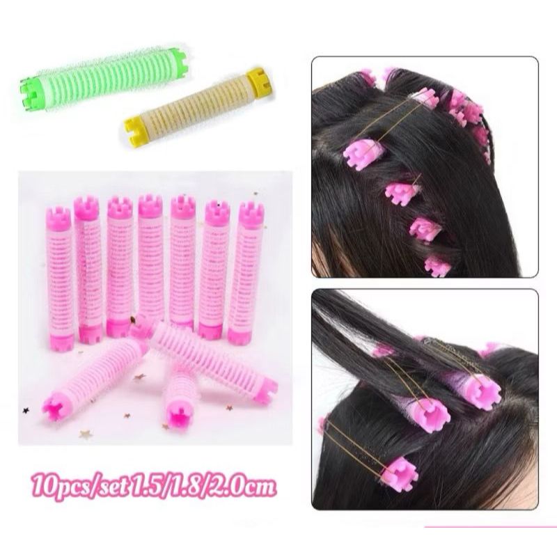 Jual pengeriting rambut roll akar mini isi 10pcs/set Roll Keriting Akar / 3 ukuran Permanen ...