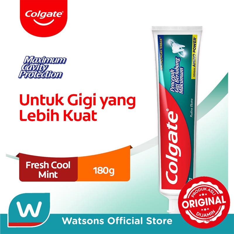 Jual Colgate Fresh Cool Mint 180g-New | Shopee Indonesia