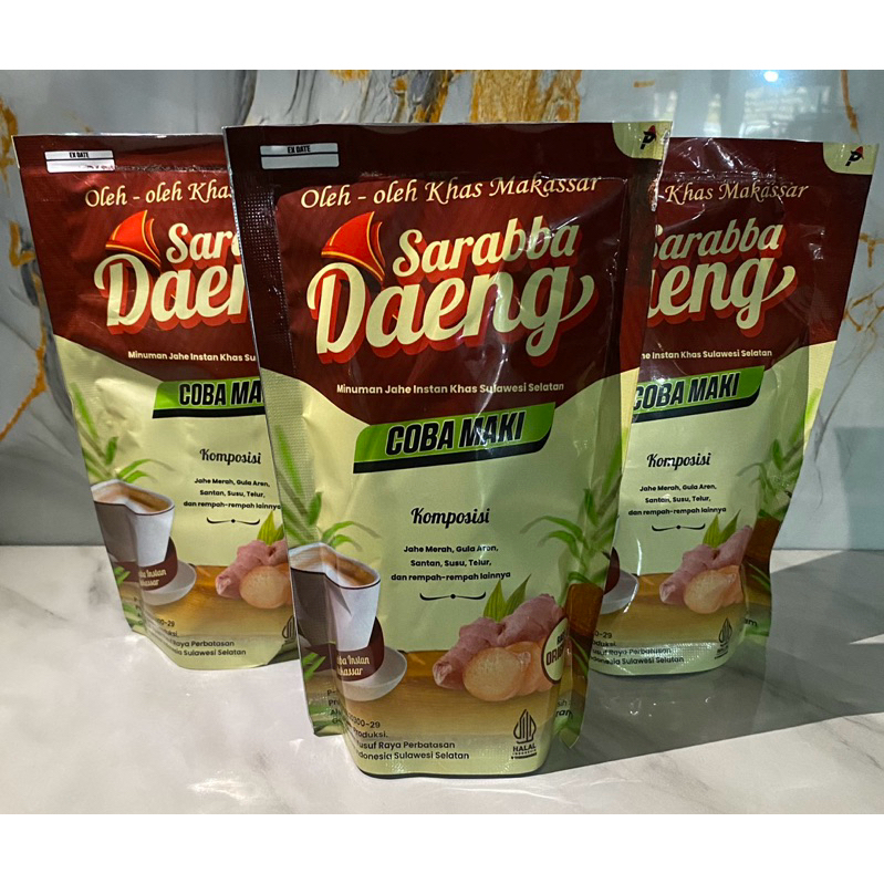 Jual Sarabba Original Jahe Merah Asli 100% Plus Gula Aren Minuman Khas ...