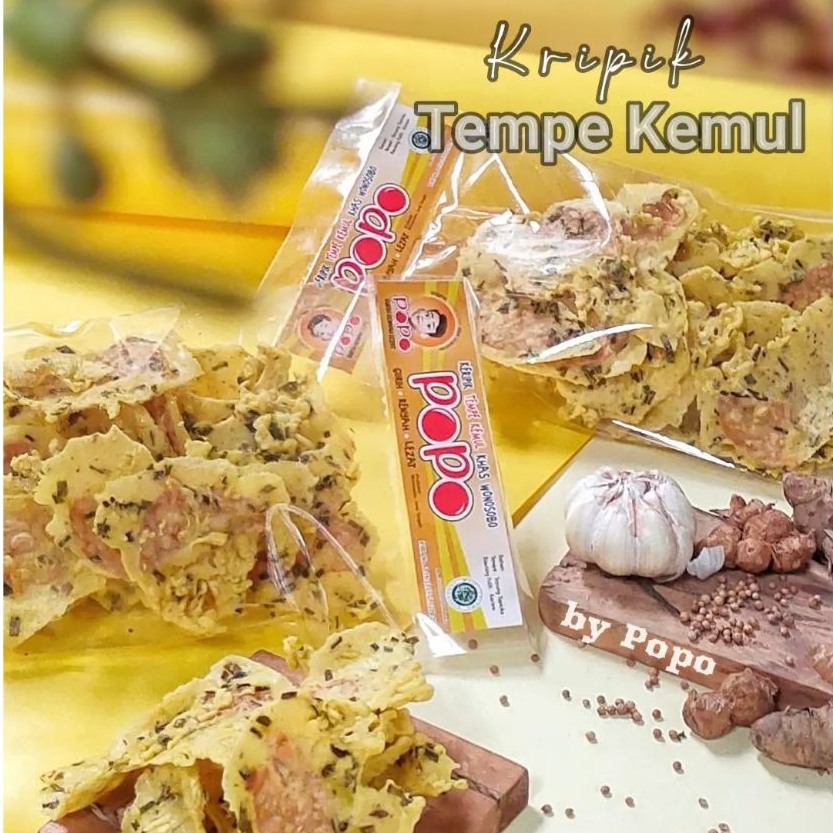 Jual Keripik Tempe Kemul Oleh oleh Khas Wonosobo Merk Popo | Shopee ...