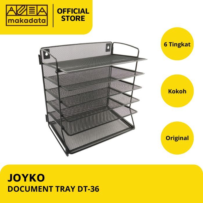 Jual DOCUMENT TRAY | RAK DOKUMEN BESI SUSUN JOYKO DT-36 6 SUSUN MURAH ...