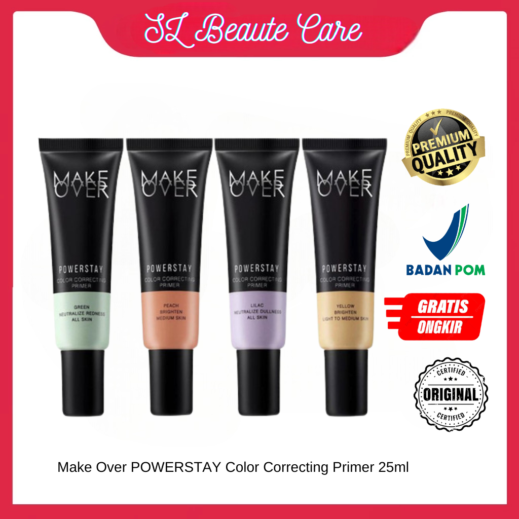 Jual Make Over POWERSTAY Color Correcting Primer 25 ml - Makeup Primer ...