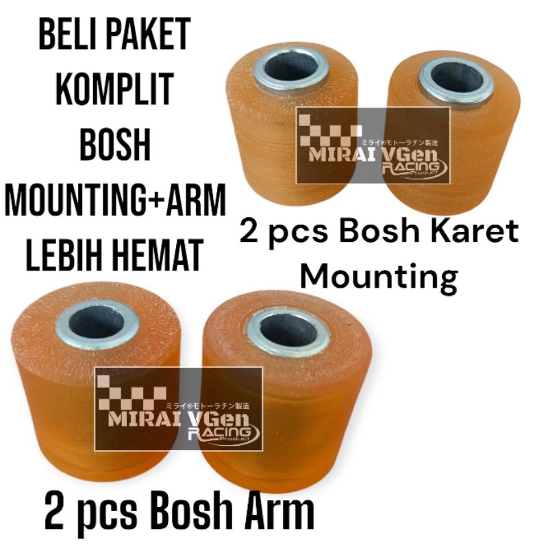 Jual Bosh Arm Mounting Karet PU PNP Yamaha Mio,X Ride, Xeon, Fino ...