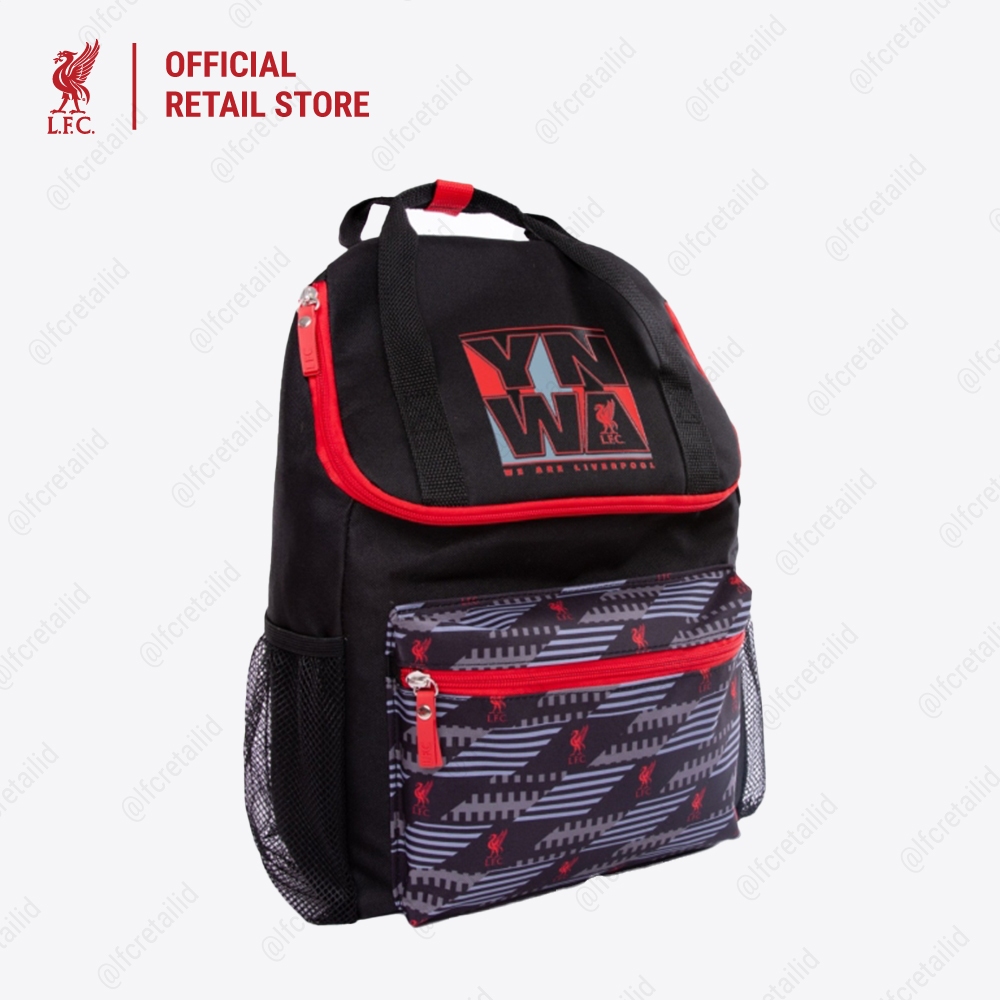 Jual Liverpool FC Geo Logo Tech Backpack - Official LFC Accessories ...
