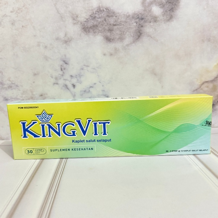 Jual KINGVIT PER BOX ISI 30 KAPLET | Shopee Indonesia