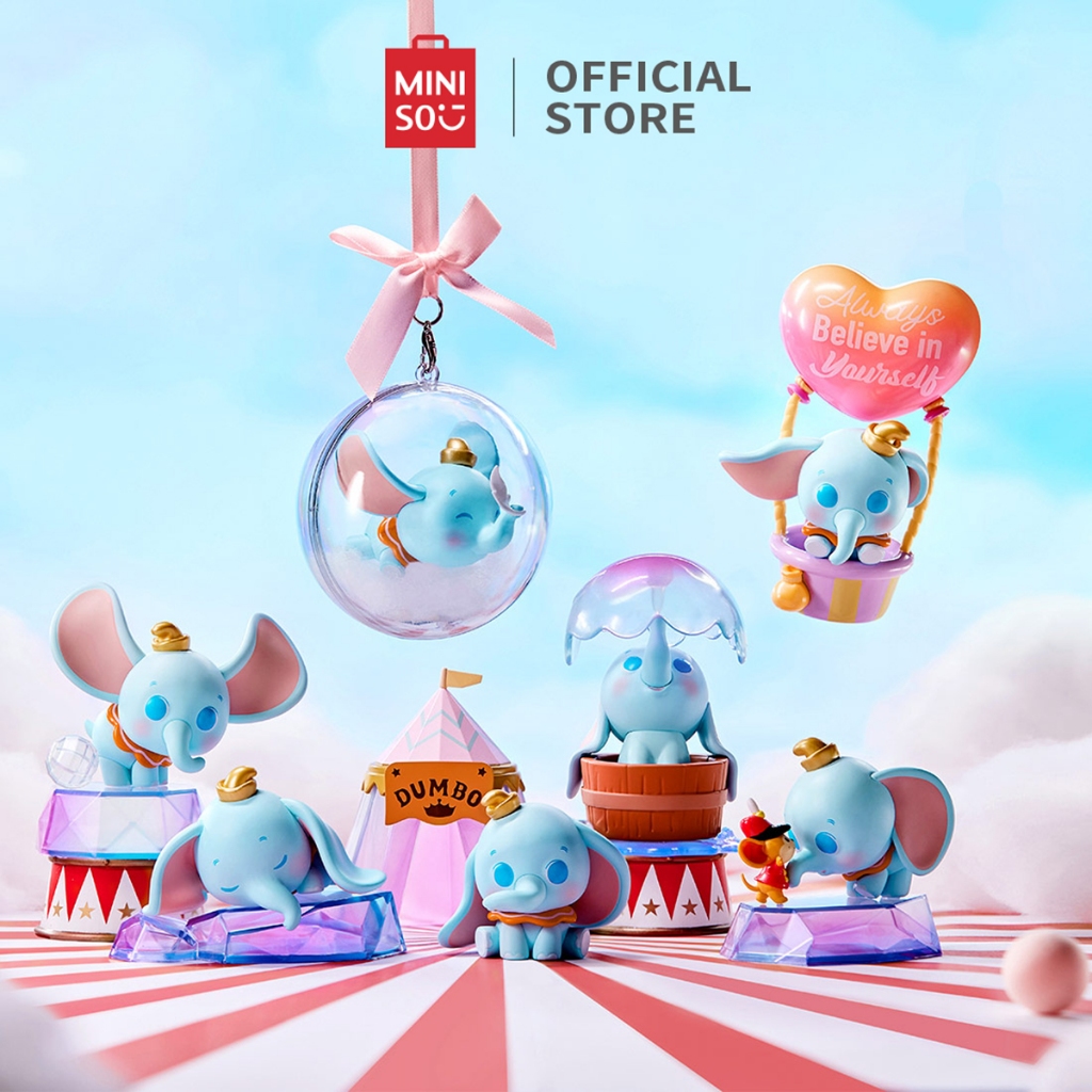 Jual Miniso Disney Dumbo Daydream Collection Kotak Kejutan Surprise Box ...