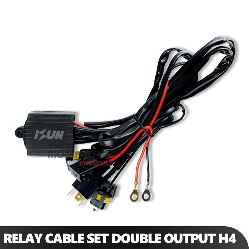 Jual Kabel Relay Set Double BILED Super Projie HID Projector Motor ...